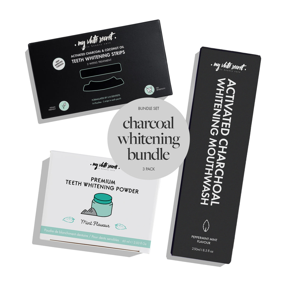 Charcoal Whitening Bundle – My White Secret